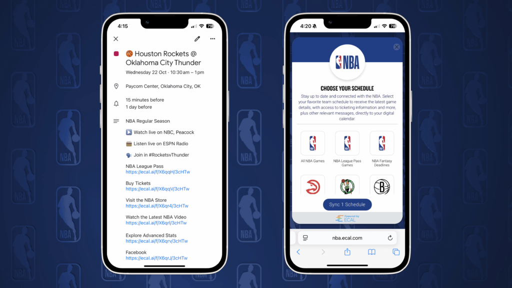 2025–26 NBA Season: Track Every Exciting Matchup with ECAL